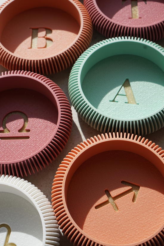 Personalised Monogram Stacking Trays | Maximalist Boho Home Decor ...