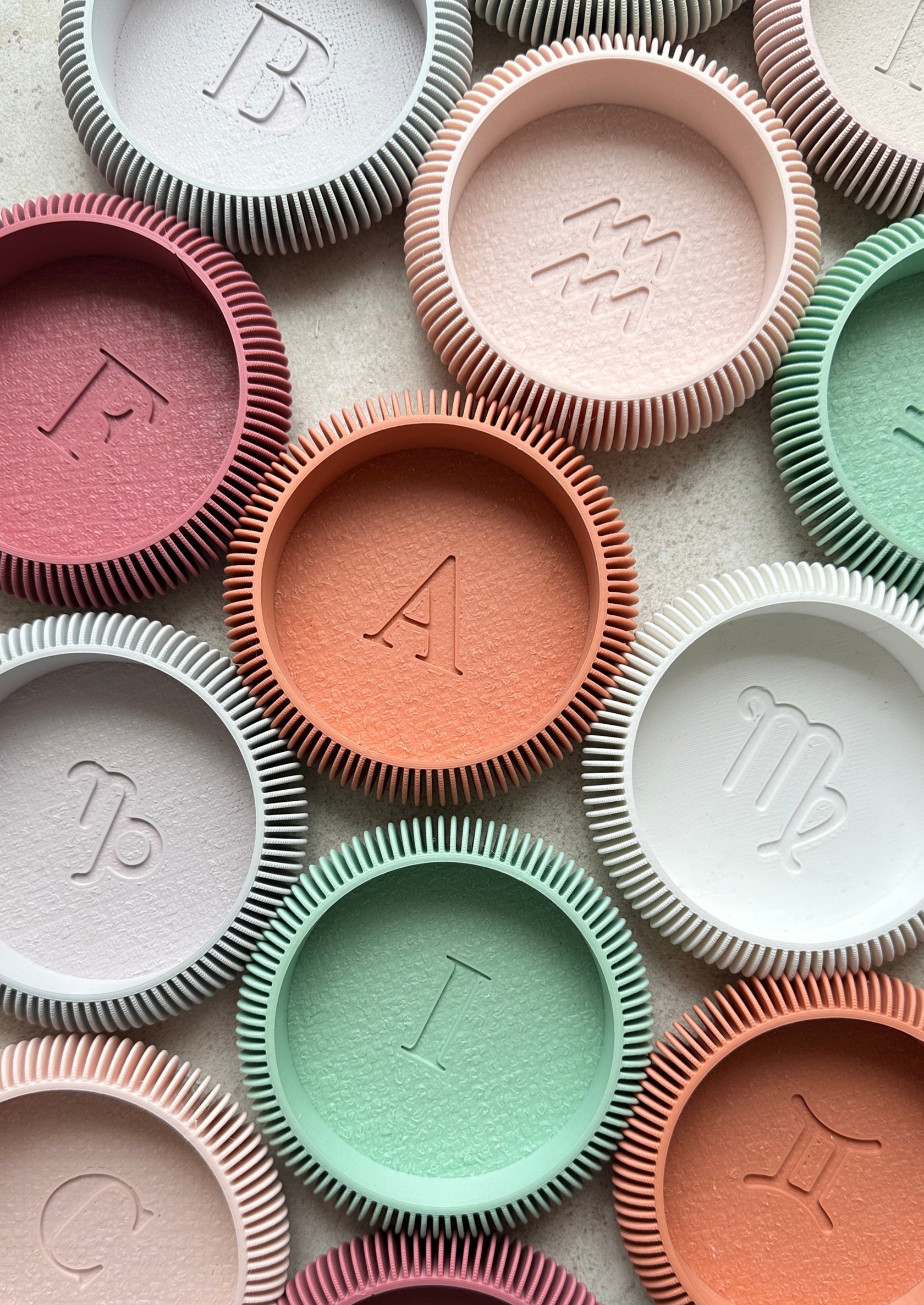 Personalised Monogram Stacking Trays | Maximalist Boho Home Decor ...