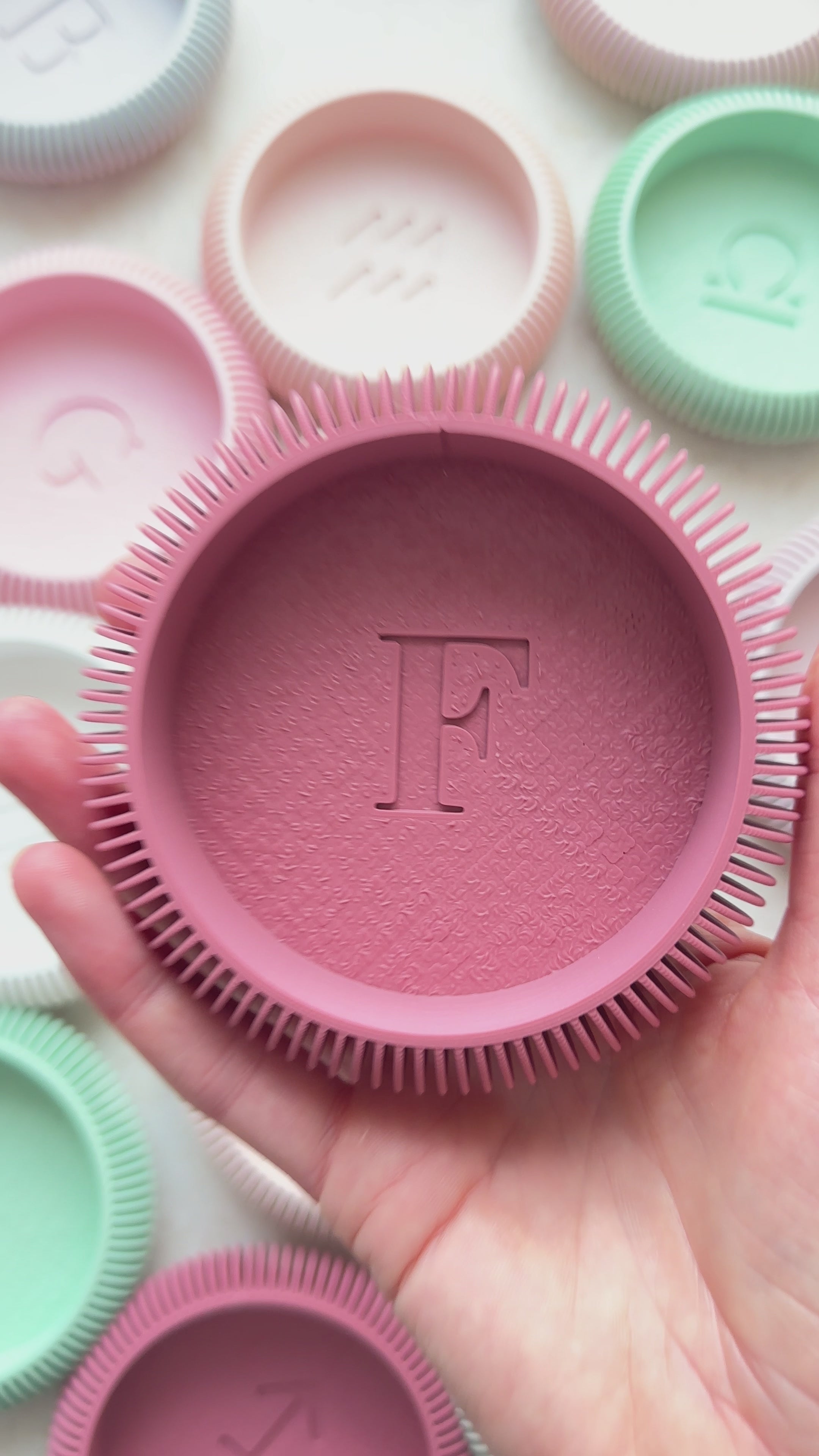 Personalised Monogram Stacking Trays | Maximalist Boho Home Decor ...