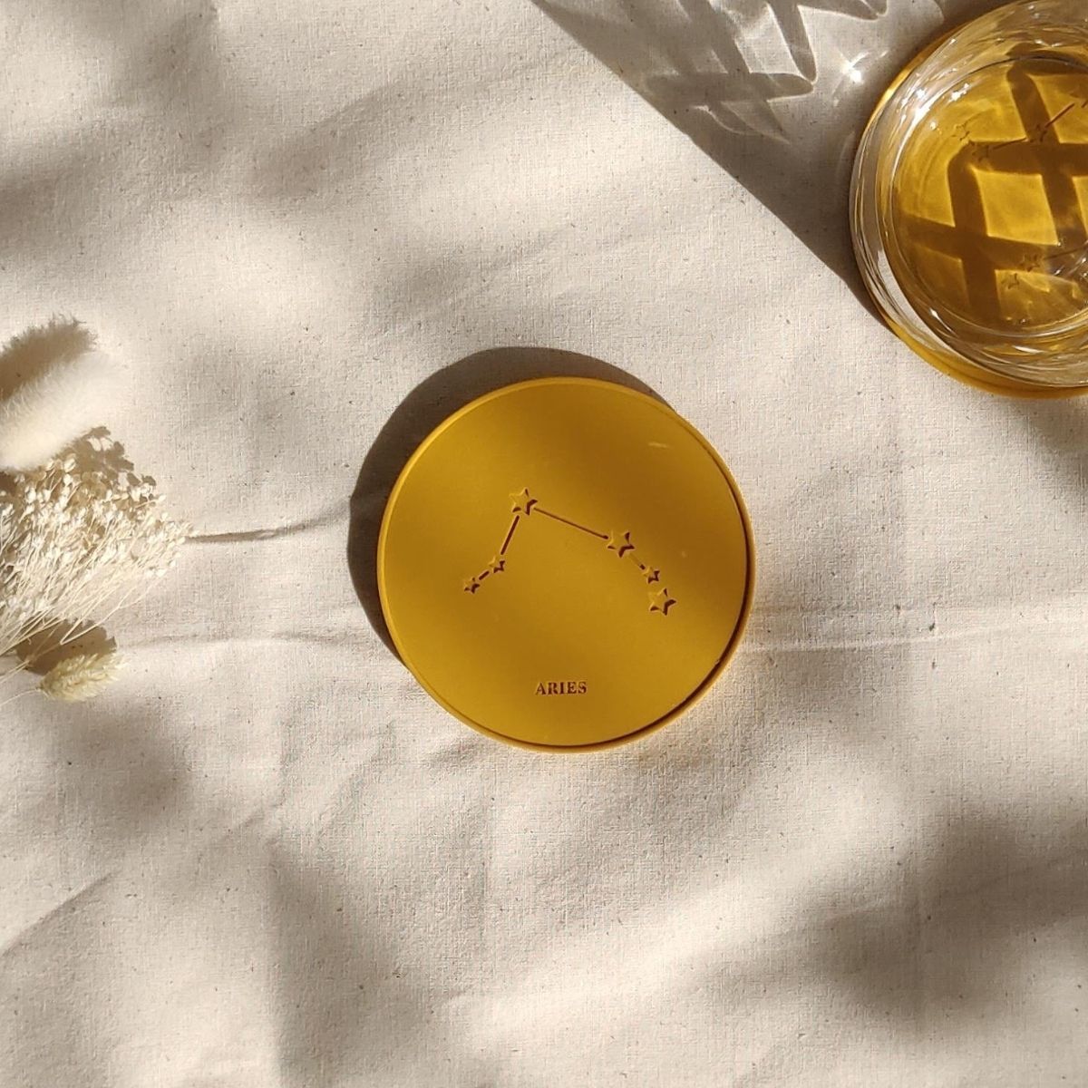 Custom Star Sign Coasters in Turmeric | Unique Handmade Homewares ...